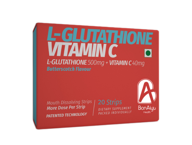 Buy L Glutathione + Vitamin C Strips Online in India | Vitamin C ...