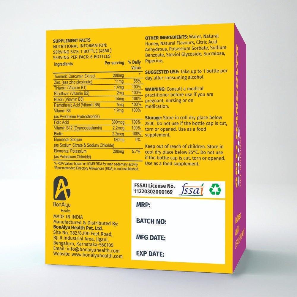 Buy Best Hangover Relief Shots – Fast Recovery & Detox